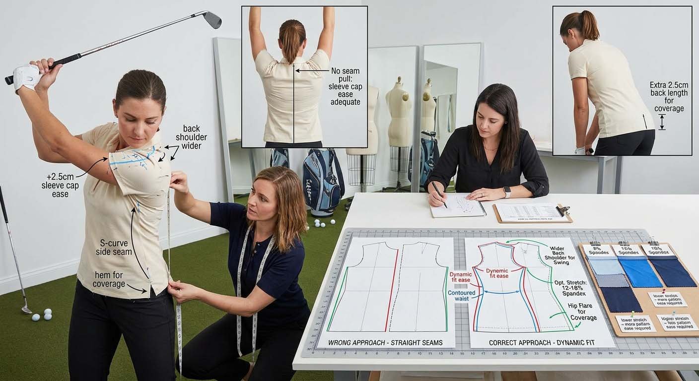Women’s Golf Polo Shirt Design: Key Differences vs Men’s